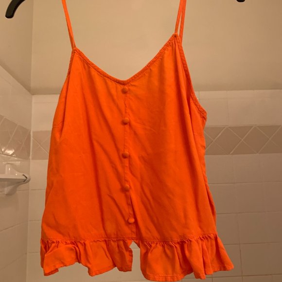 Abound | Tops | Abound Orange Tank Top Size S | Poshmark